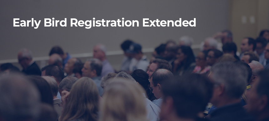 Early-Bird Registration Extended